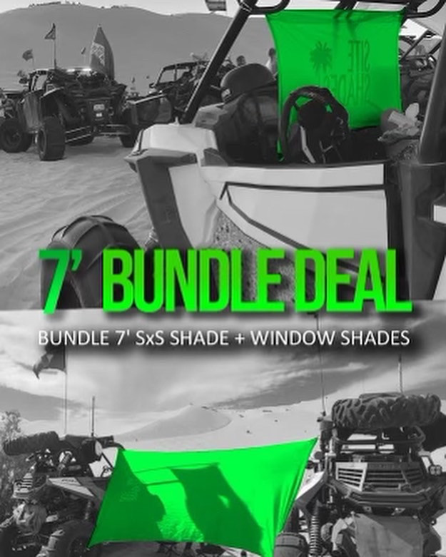 BUNDLE 7' SXS Shade & Window Shades