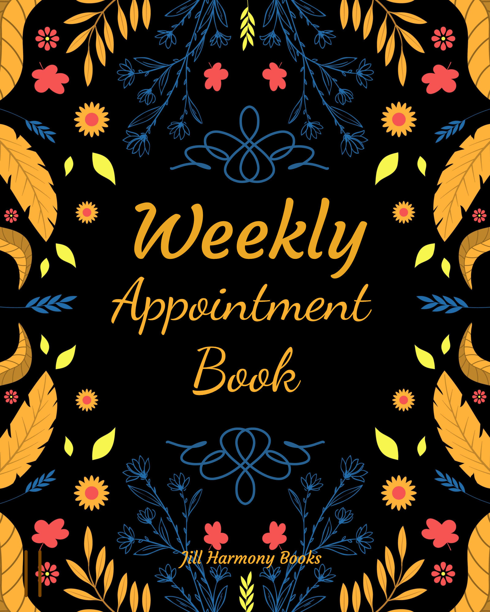 7 Day Weekly Appointment Book