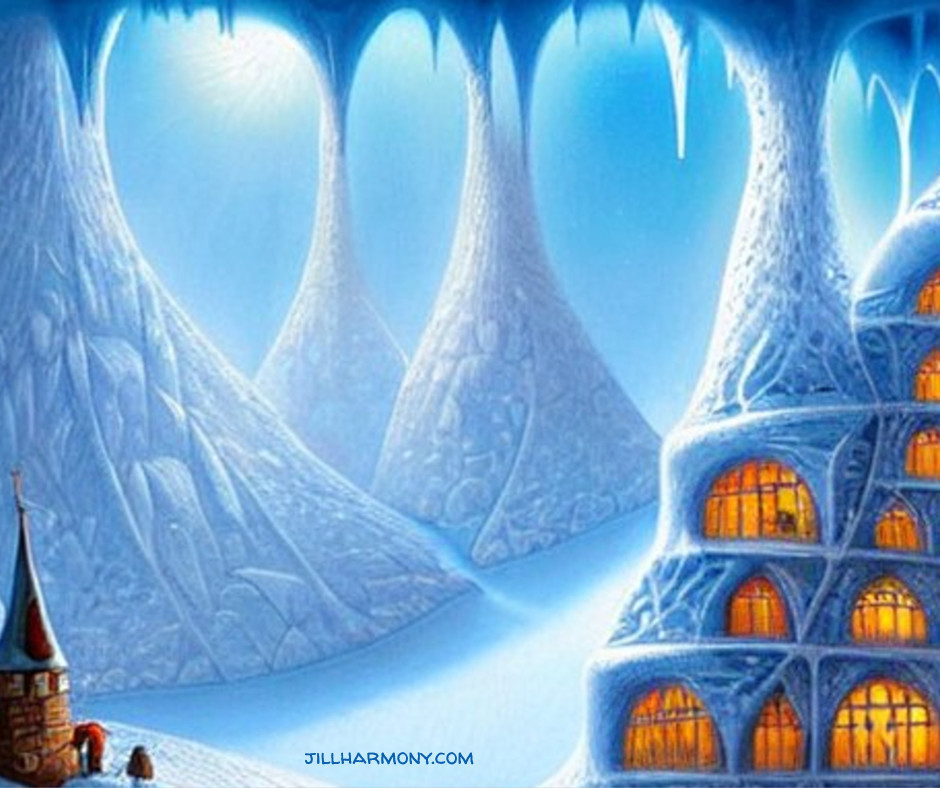 Enchanting Snow Castle