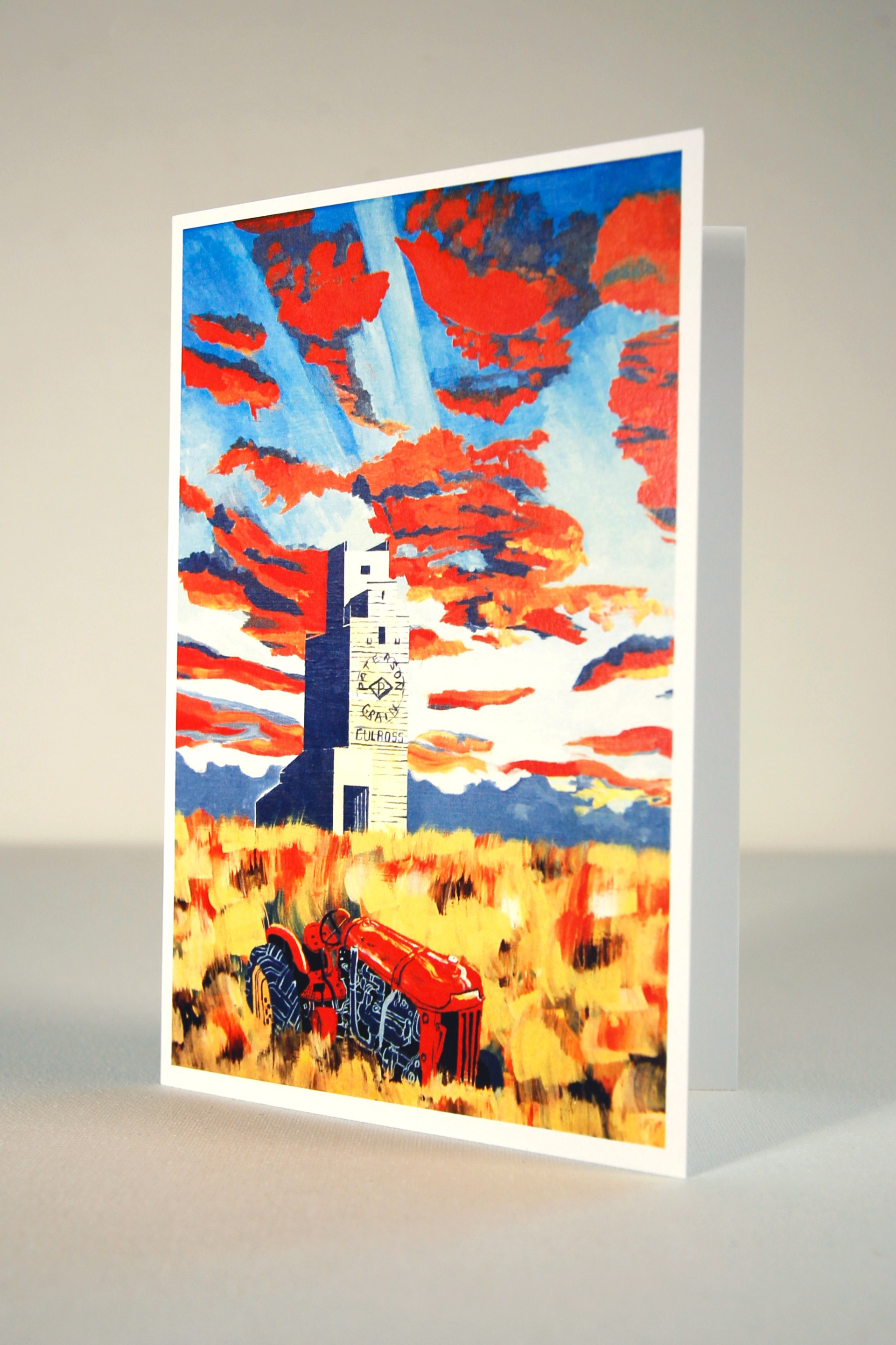 Sunset Prairie Greeting Card