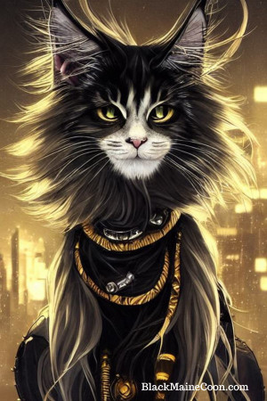 Maine Coon Cat Dreams