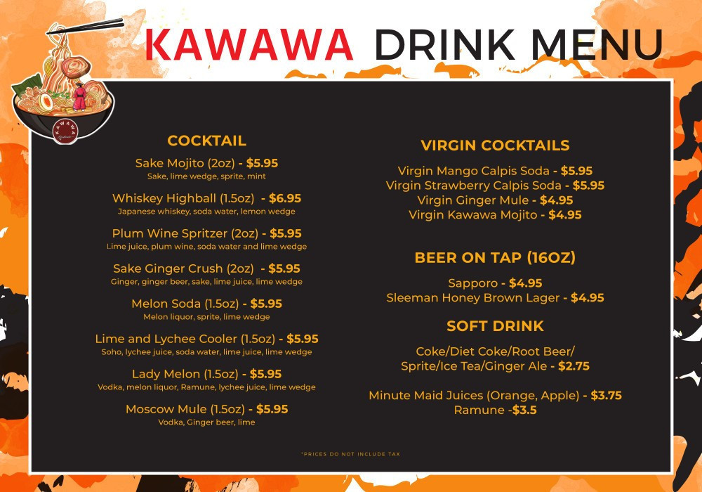 Kawawa Ramen - Japanese Ramen and Sushi Restaurant in Guildford ...