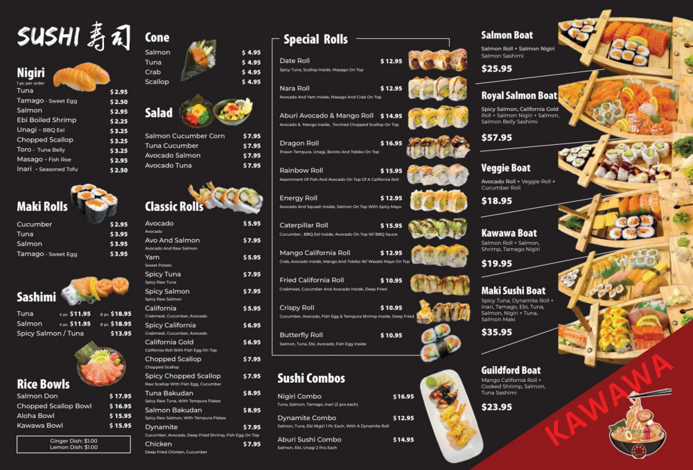 KAWAWA Ramen - Japanese Ramen and Sushi Restaurant in Guildford ...