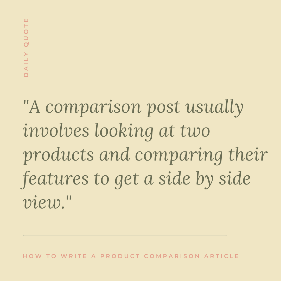 Mastering the Art of Product Comparison: A Step-by-Step Guide
