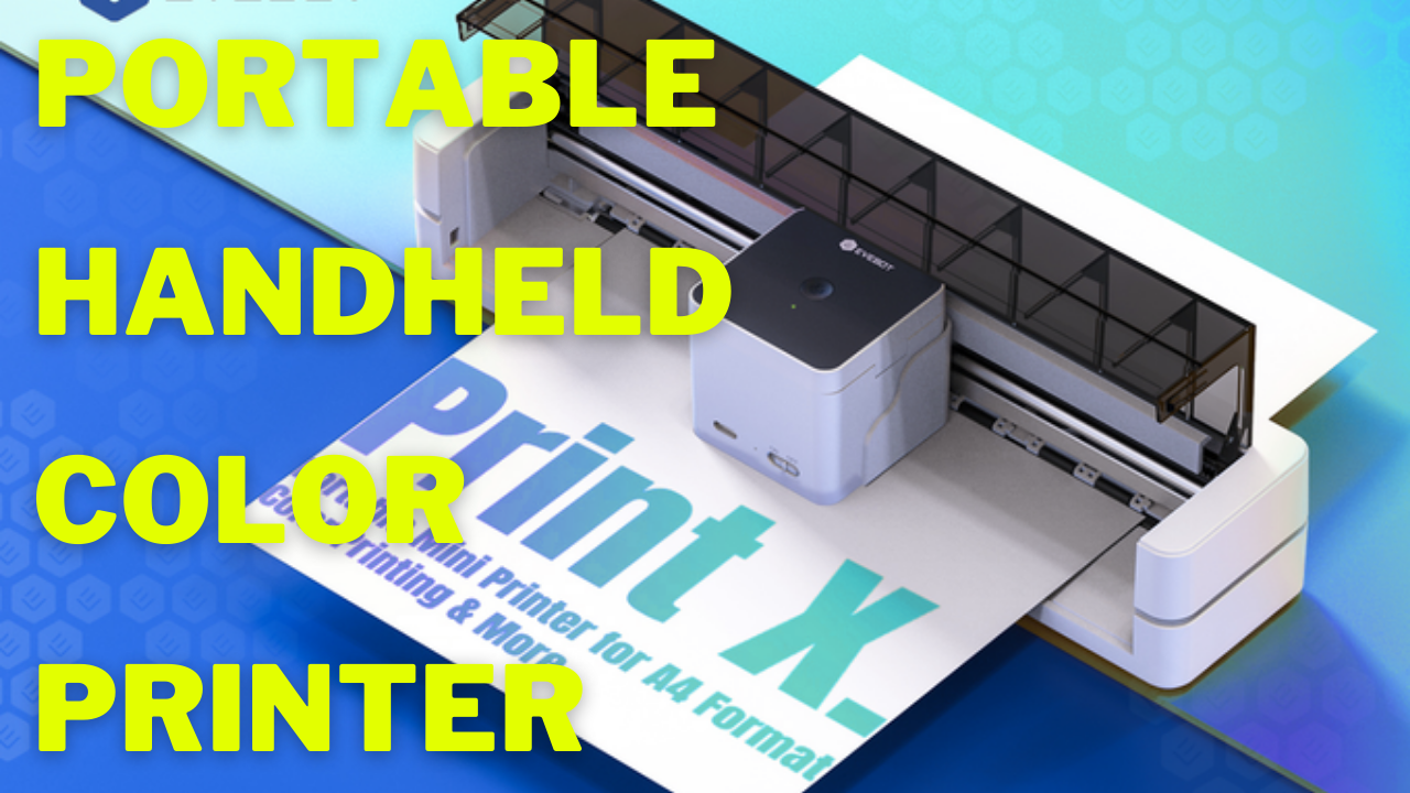 Print X Portable Handheld Color Printer