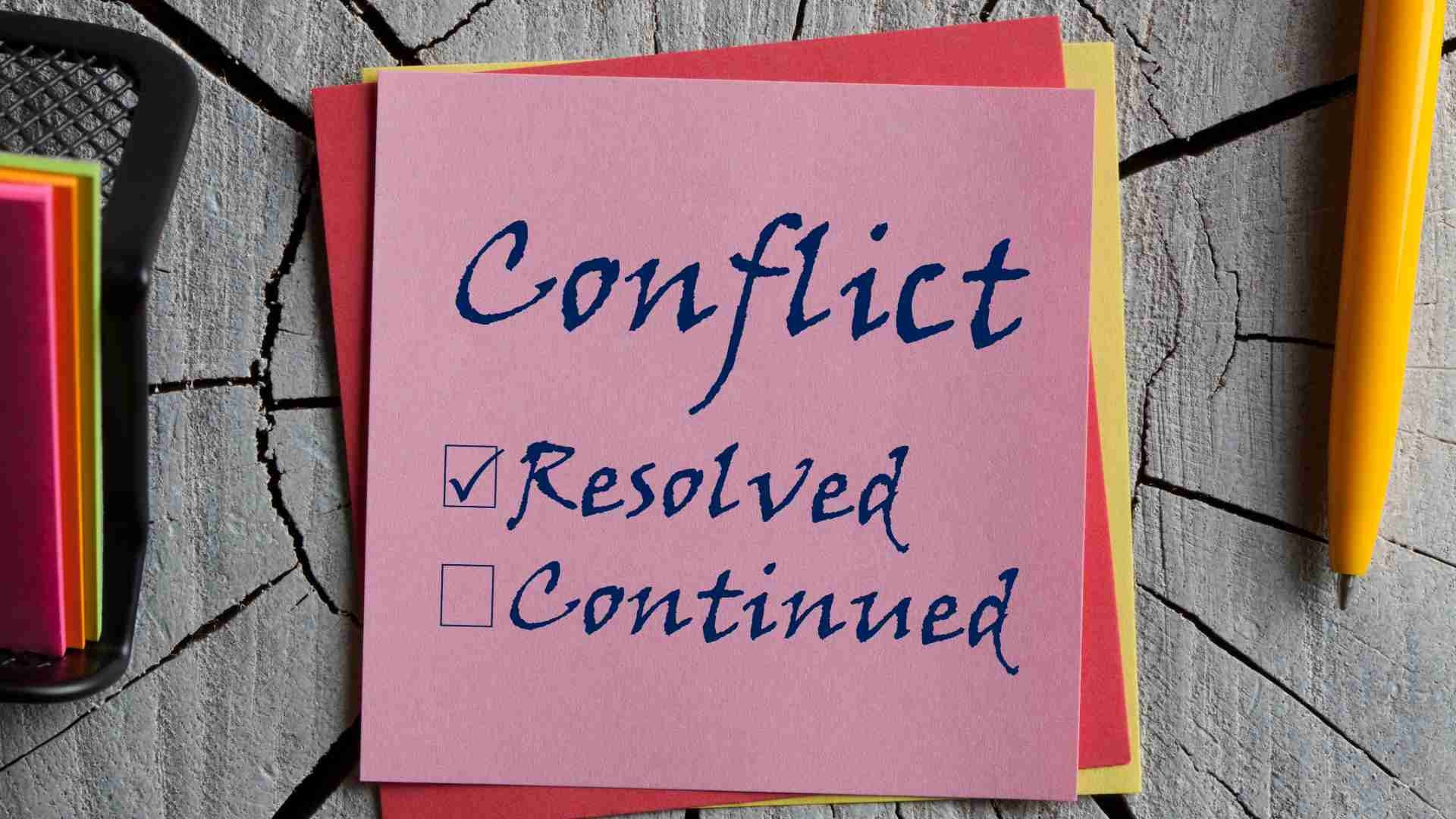 How can you adapt conflict resolution strategies for different ...