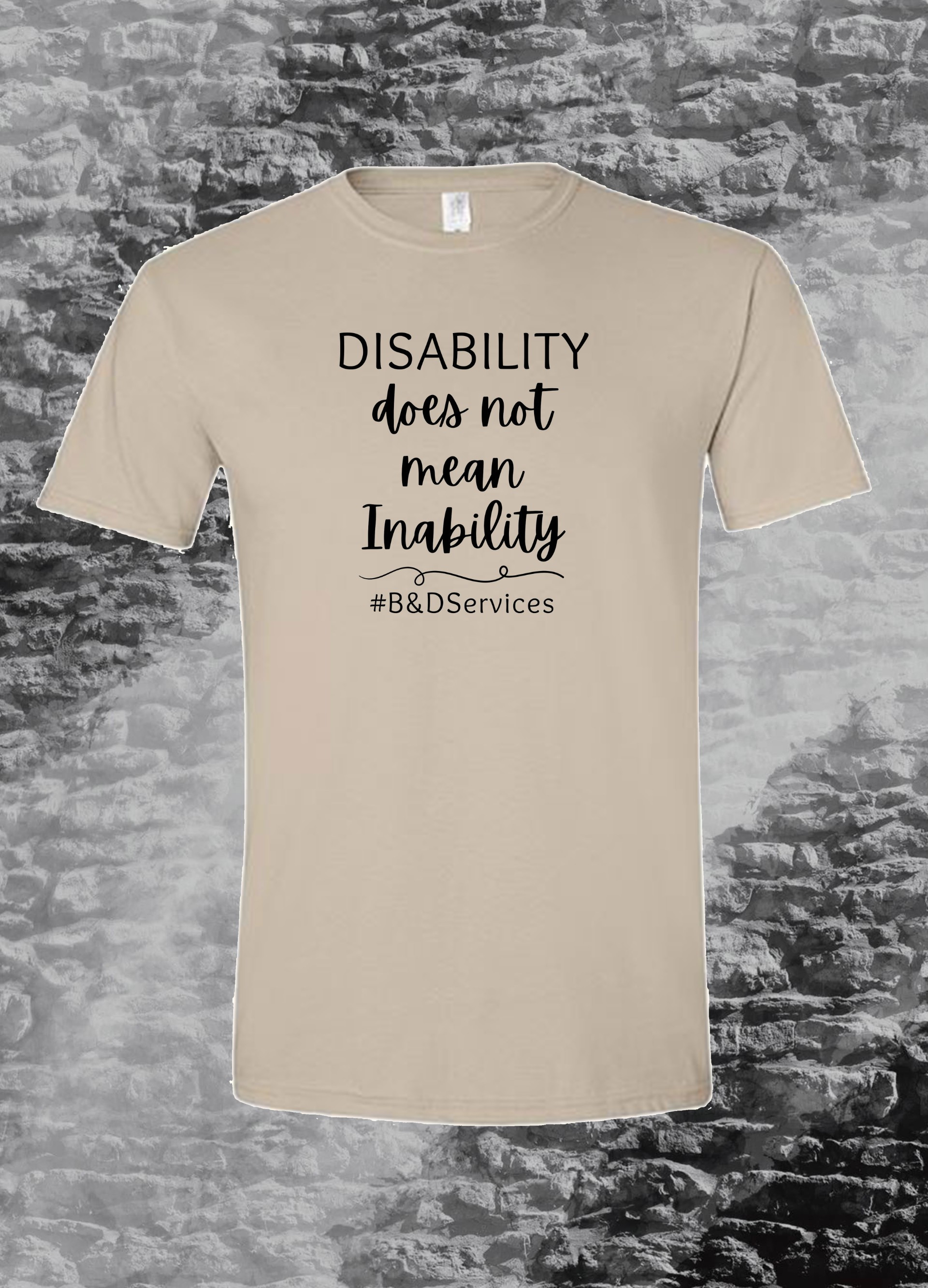 Disability does not mean inability