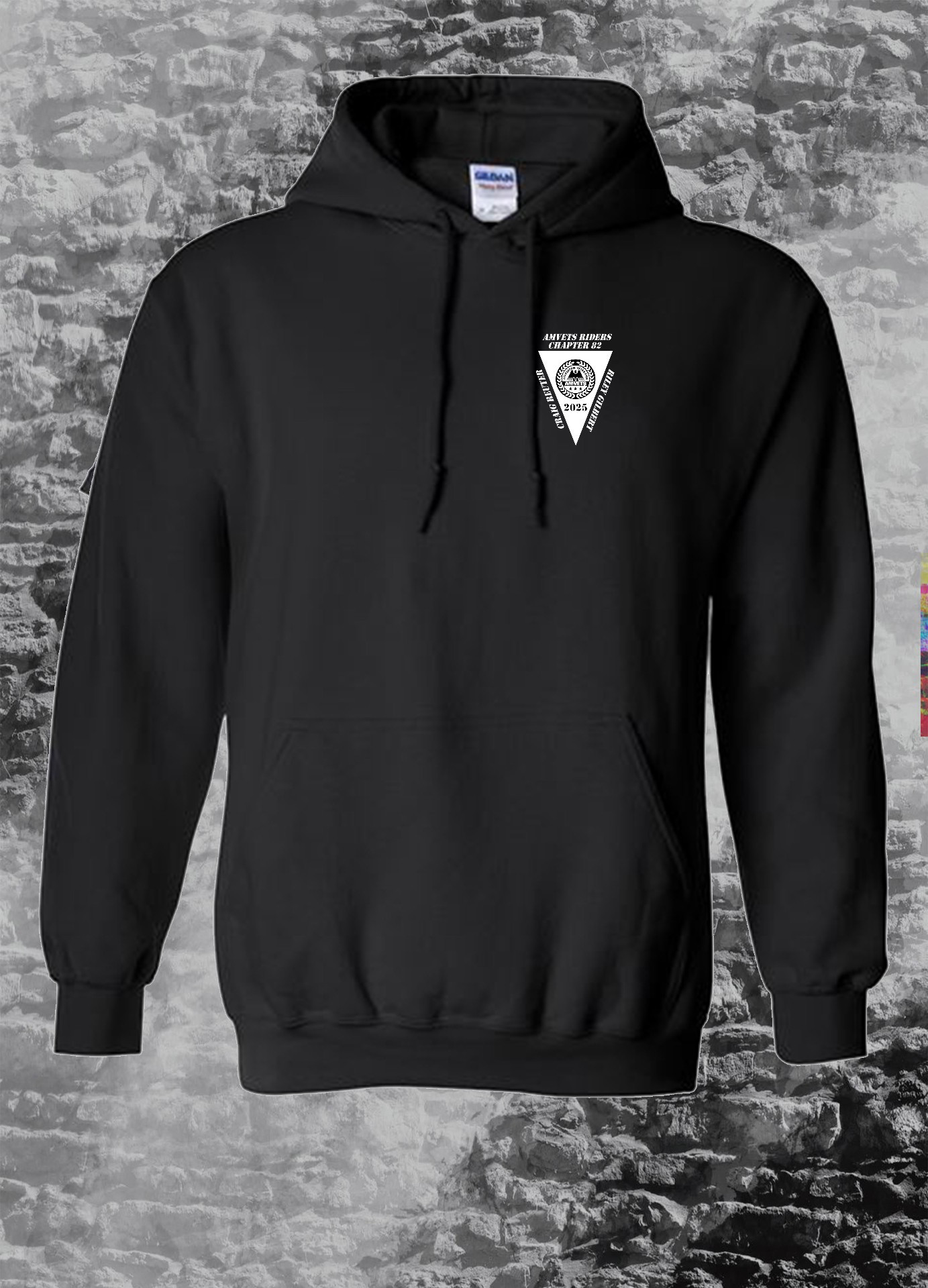 Veterans Ride 2025 Hoodie Black