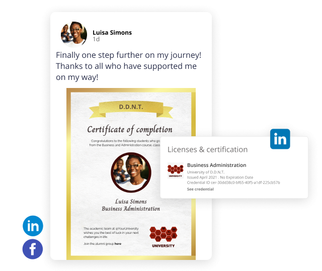 VIRTUAL CERTIFICATES