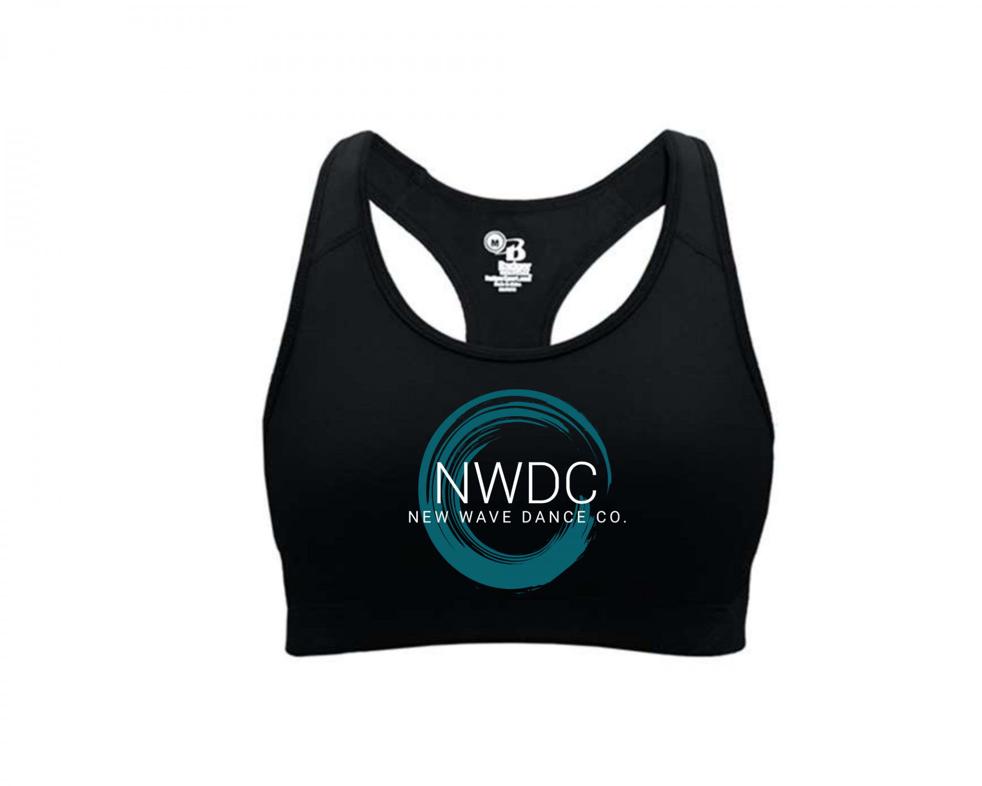 NWDC Logo Girls' Sport Bra Top