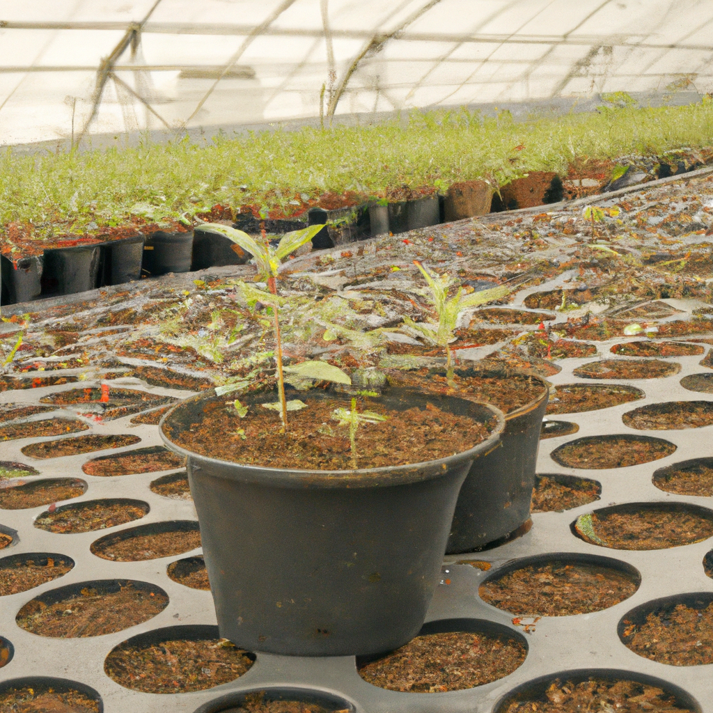 Different types of planting containers