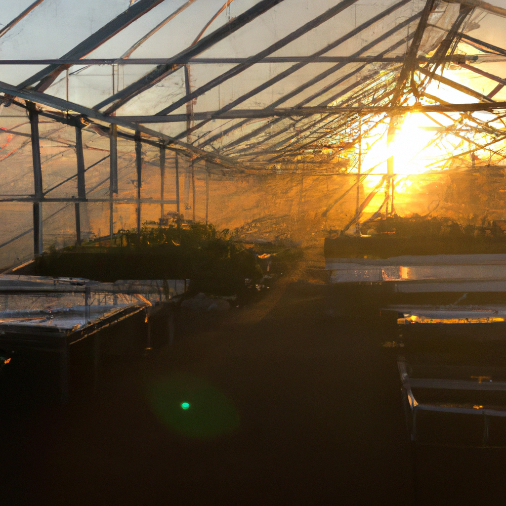 solar heating for greenhouse kits