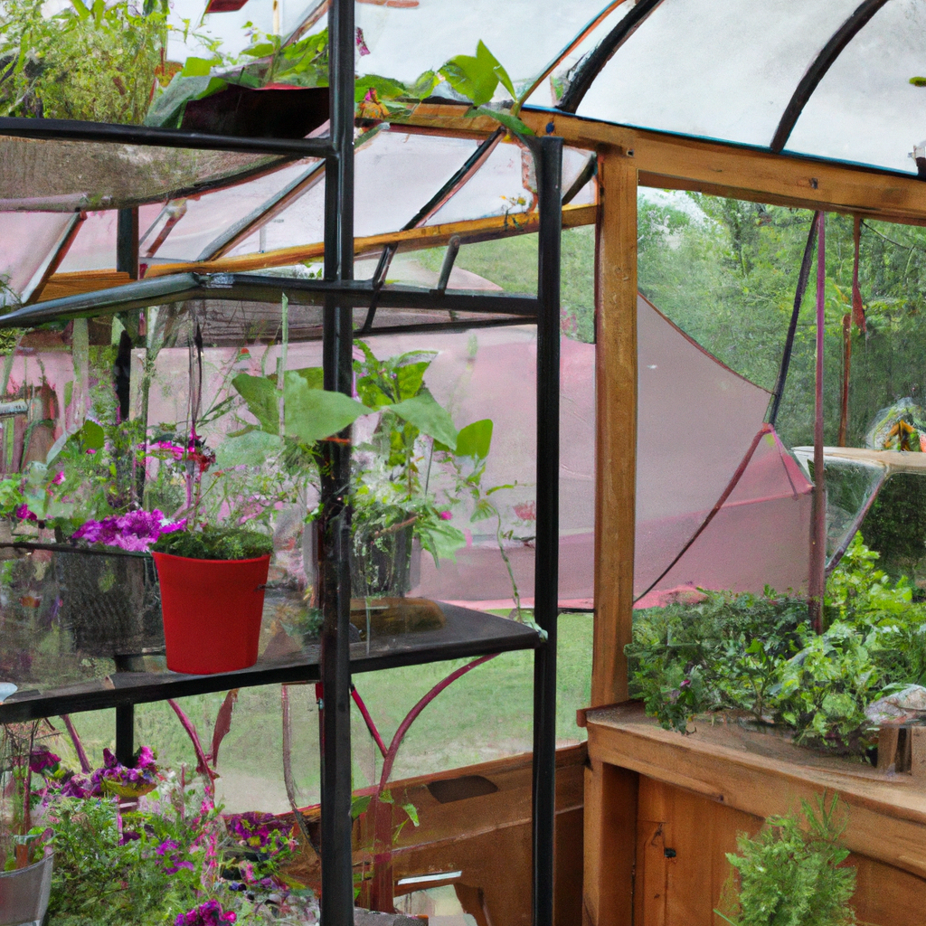 taking care of container plants in your greenhouse