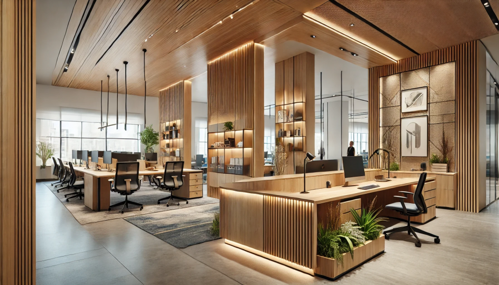the role of millwork in office space design