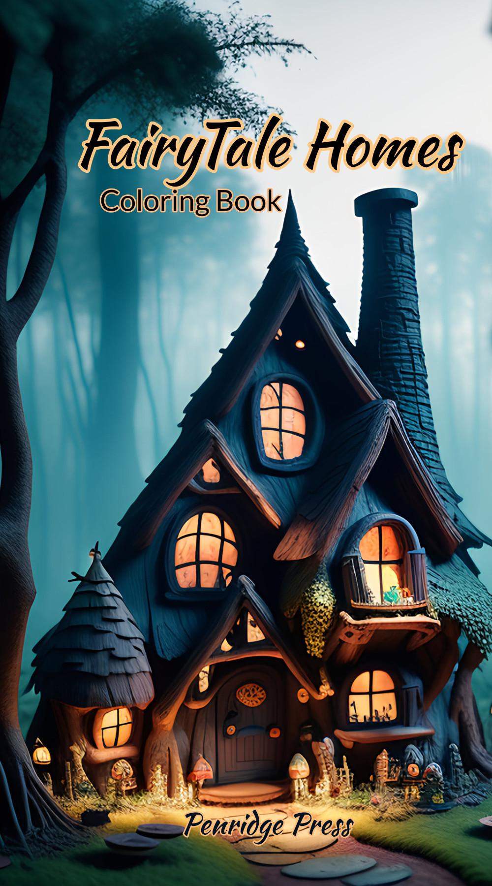 FairyTale Homes Coloring Book