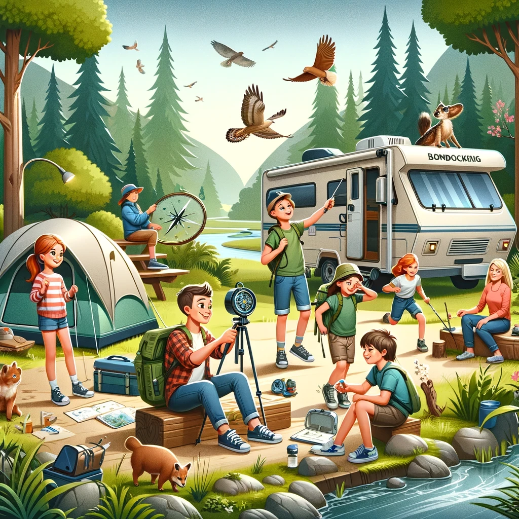 Boondocking with Kids: How to Make It Fun and Educational