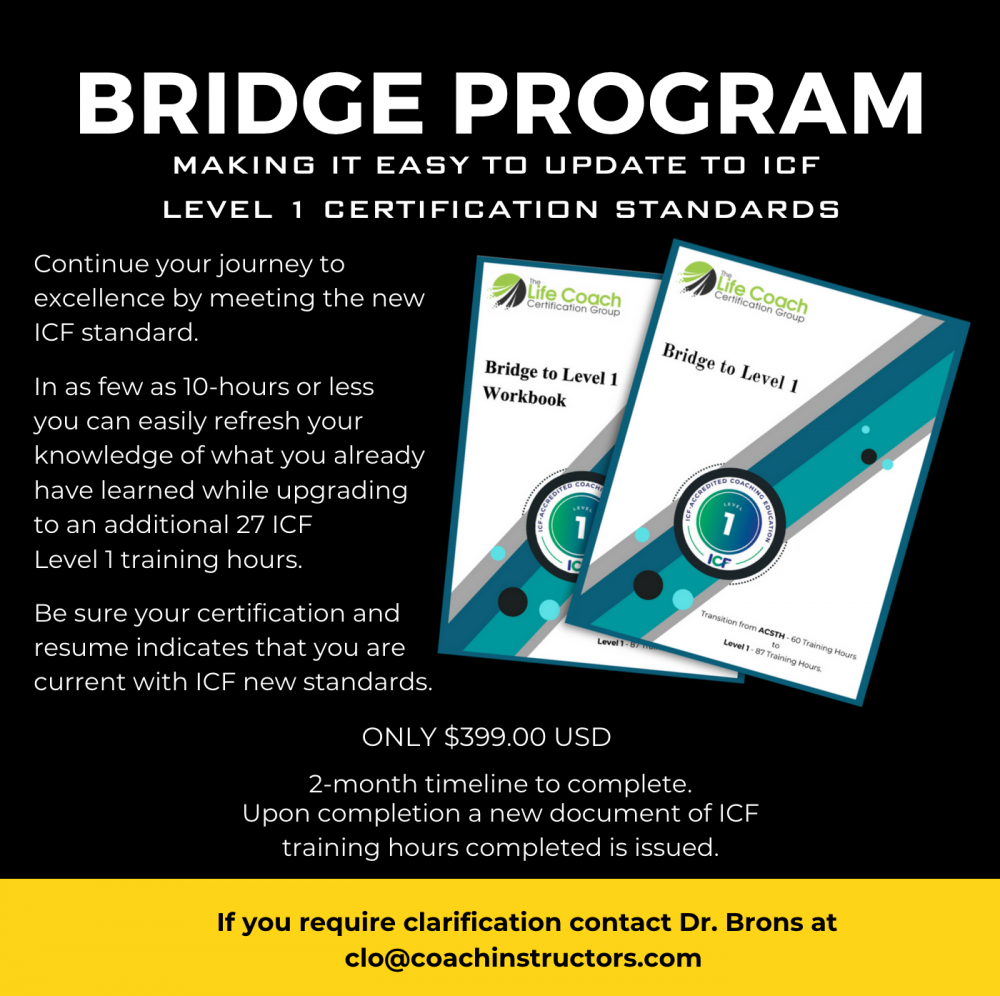 Transition to ICF Level 1