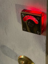 D 100 LED Bathroom Door Indicator Lock
