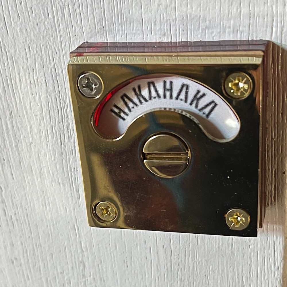 D 100 LED Bathroom Door Indicator Lock