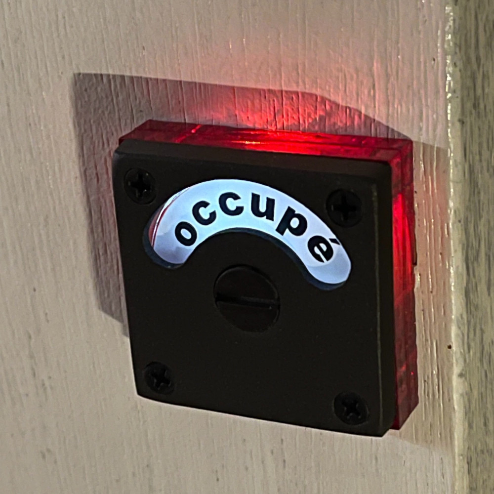 New for 2024: D-100 L.E.D. Restroom Indicator Lock