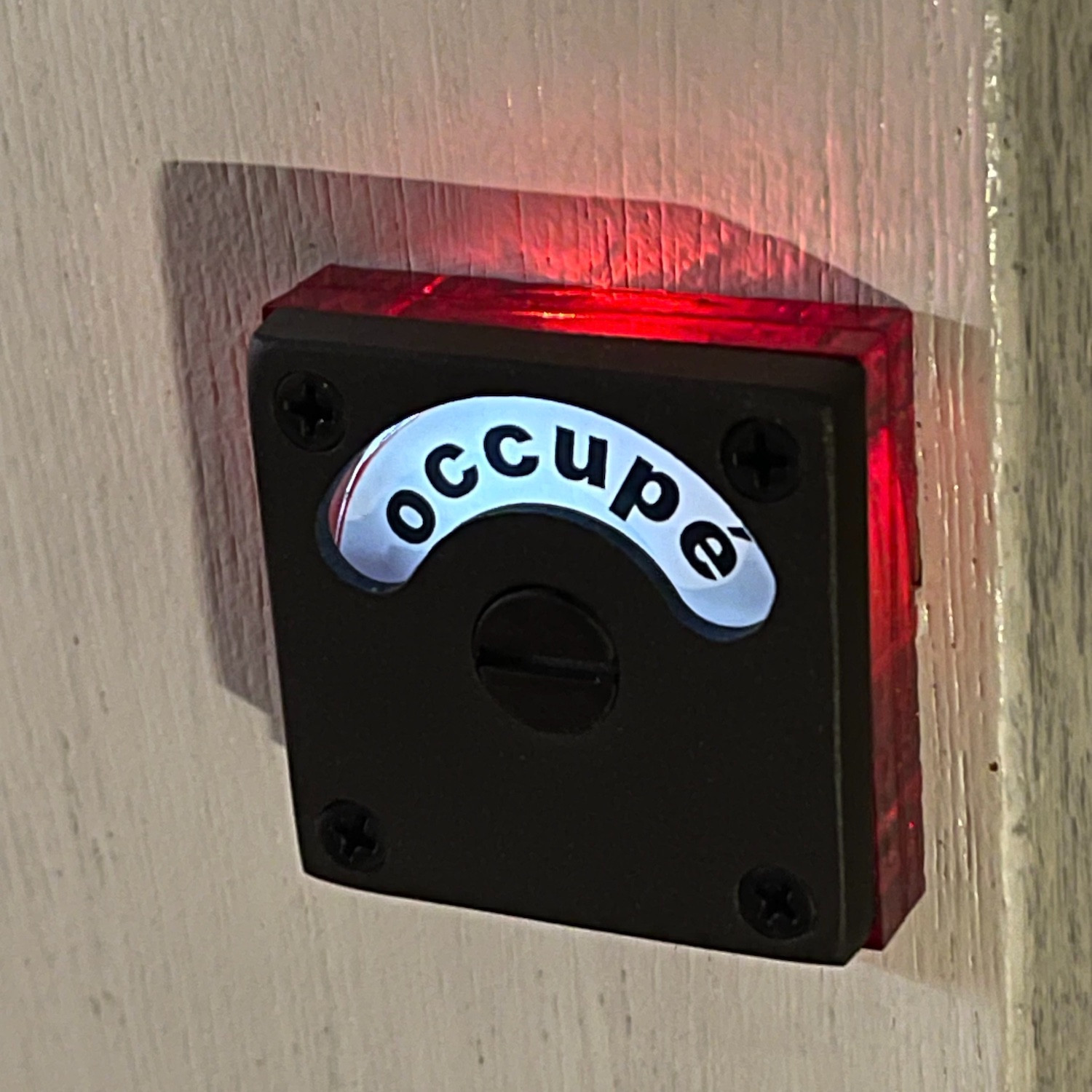 New L.E.D. Restroom Indicator Lock