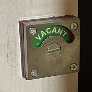 D 100 LED Bathroom Door Indicator Lock