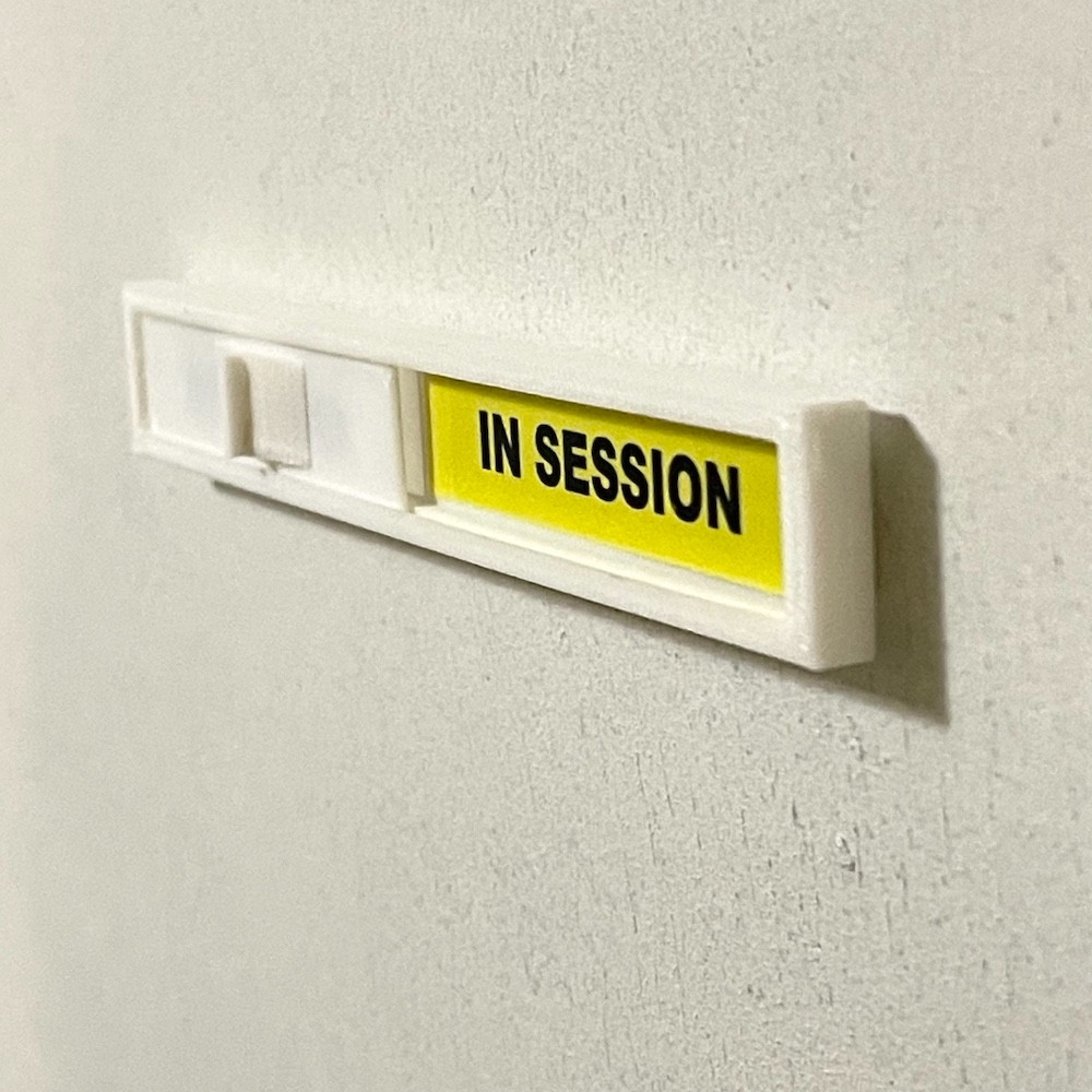 Modern Style Room Privacy Sign