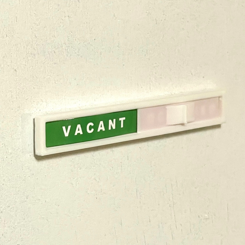 Modern Style Room Privacy Sign