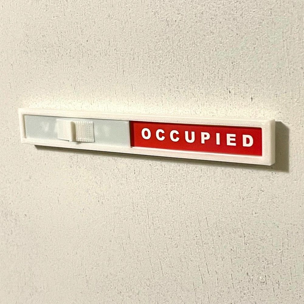 Modern Style Room Privacy Sign