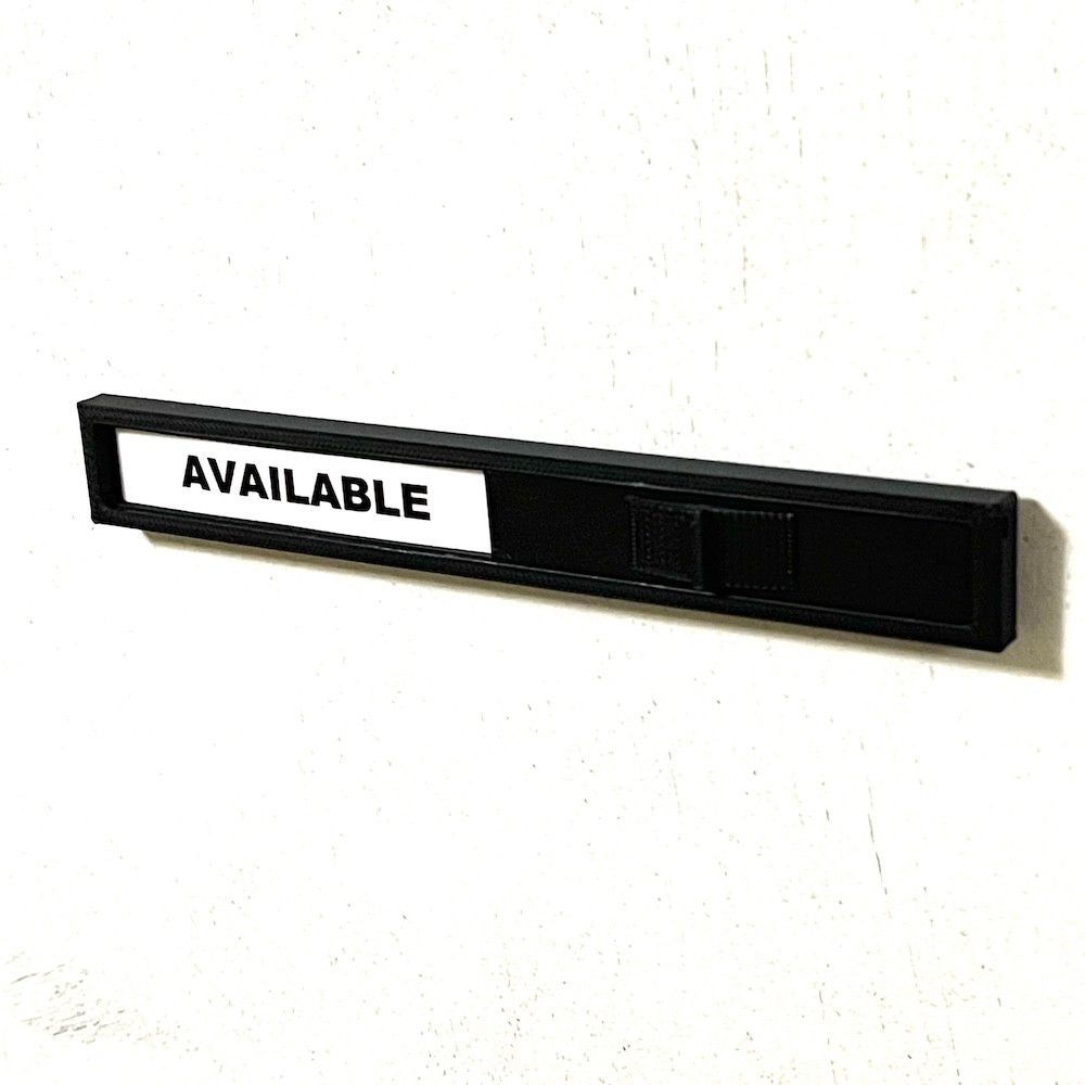 Modern Style Room Privacy Sign
