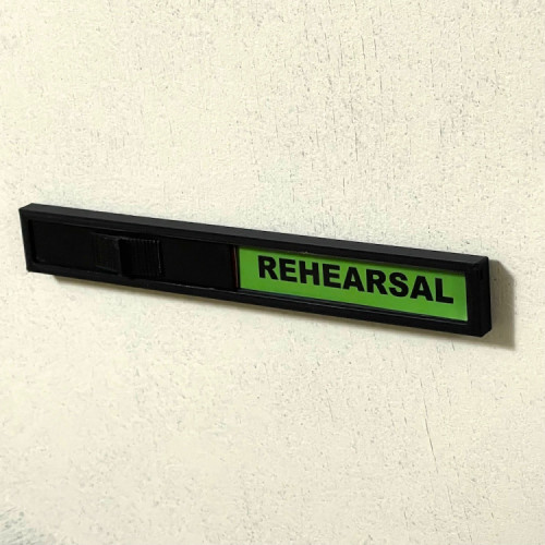 Modern Style Room Privacy Sign