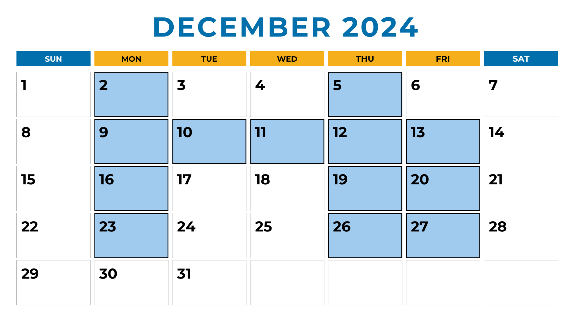 Mariano Caguete & Co. CPAs - BIR Tax Calendar