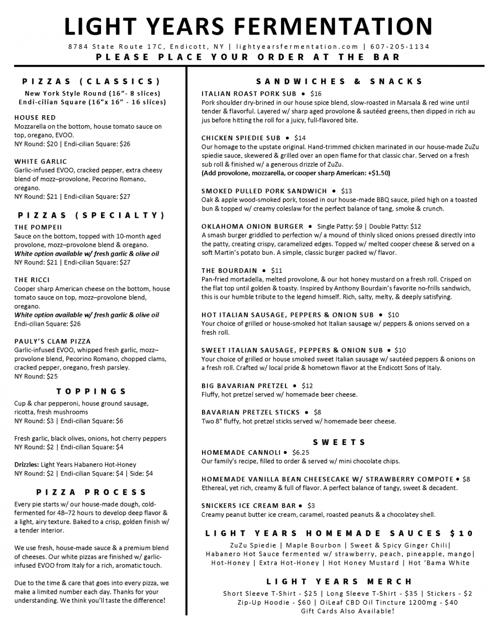 This Week's Menu
