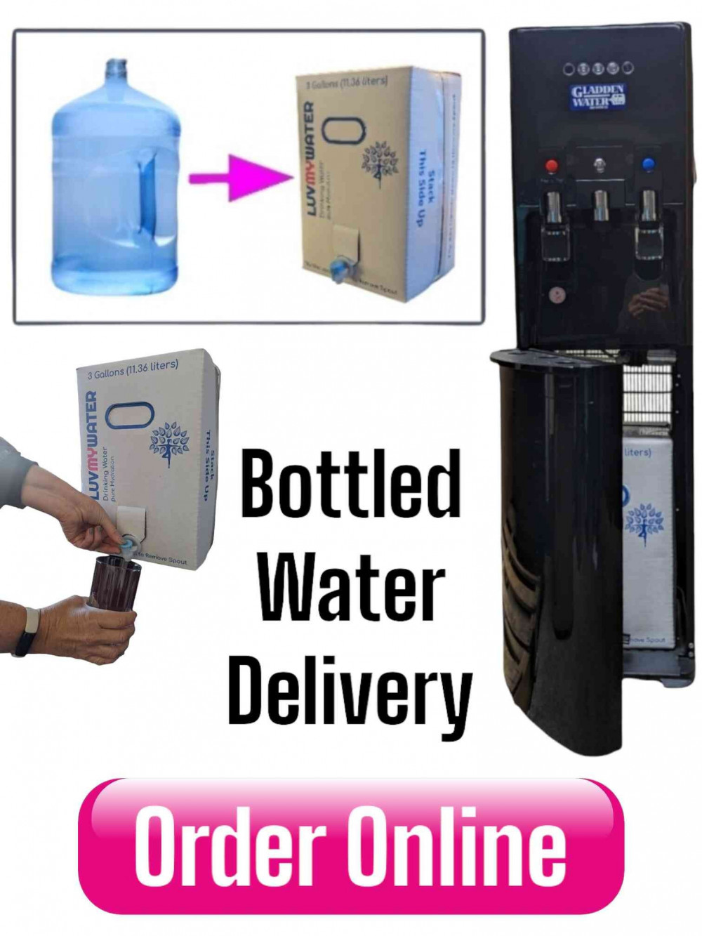 Bottled Water Delivery Service & Pallet of Water in Dallas - Ft Worth Texas