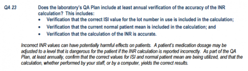 SmartLabTools | Coagulation (PT/INR) Calculators