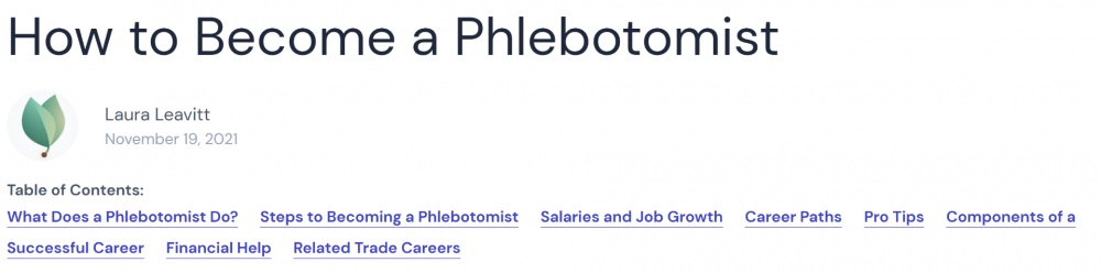 SmartLabTools | Resources: Phlebotomy