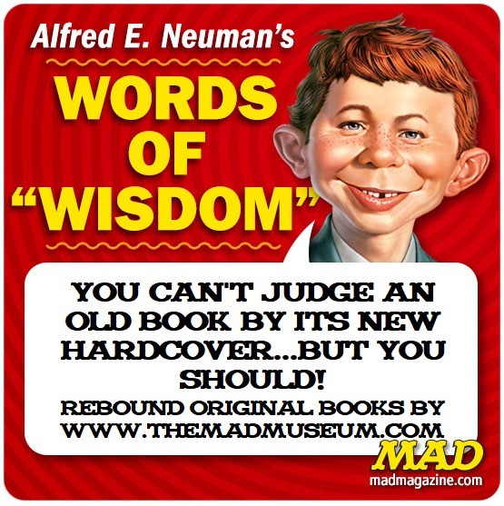 MAD Paperback Custom Hardcovers