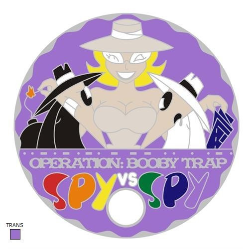 Spy Vs Spy Grey Lady Spy "Pride Awareness" MAD Magazine Pathtag Geo ...