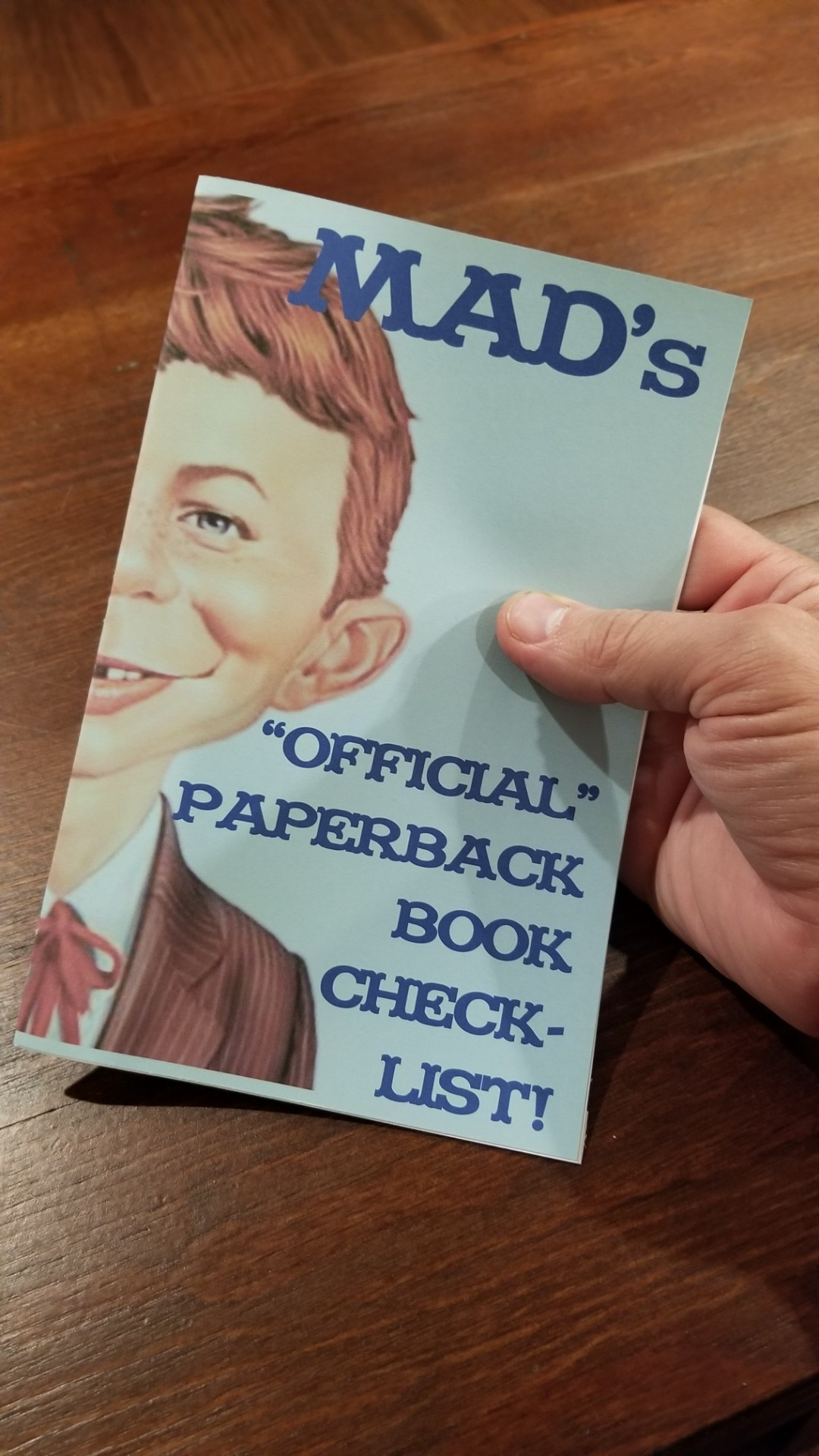MAD's "Official" Paperback Book Checklist!