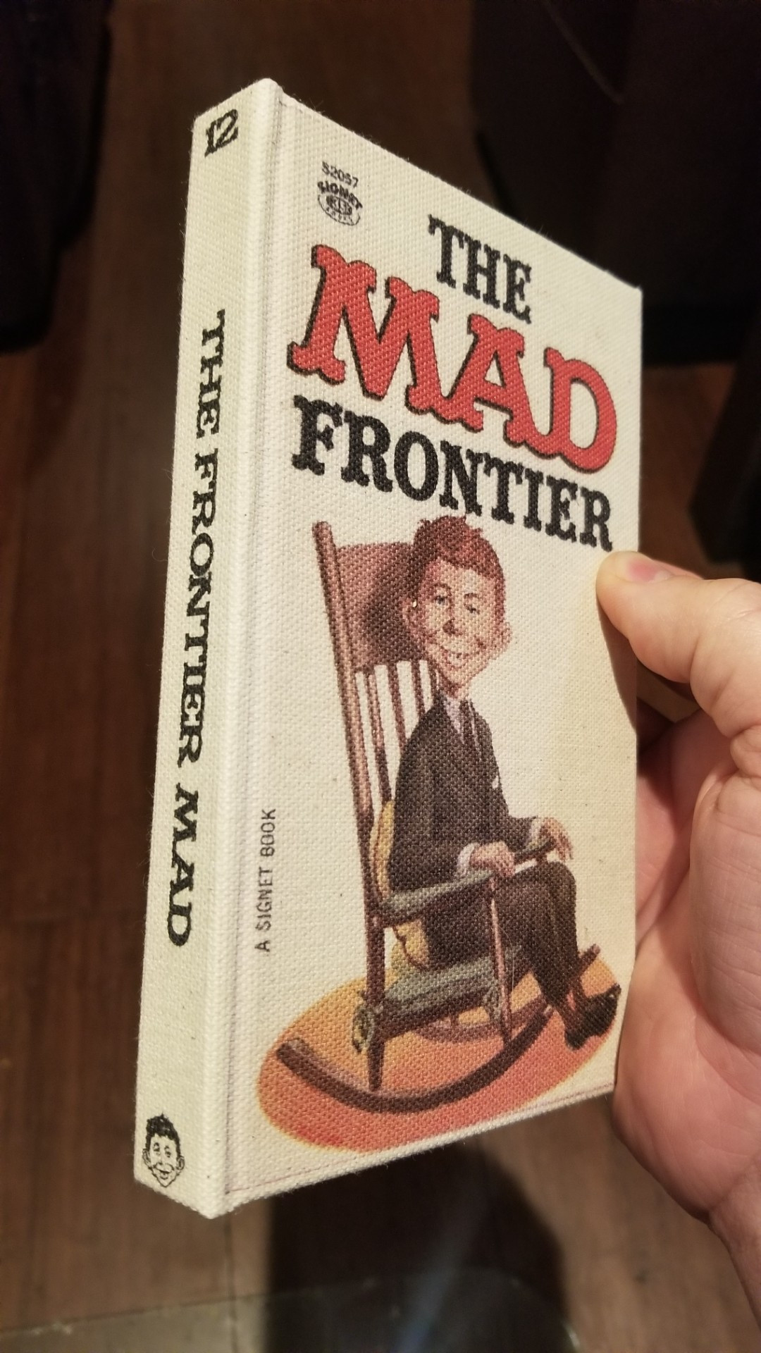 HARDCOVER!!! #12 The MAD Frontier Alfred E. Neuman as JFK 1st Printing ...