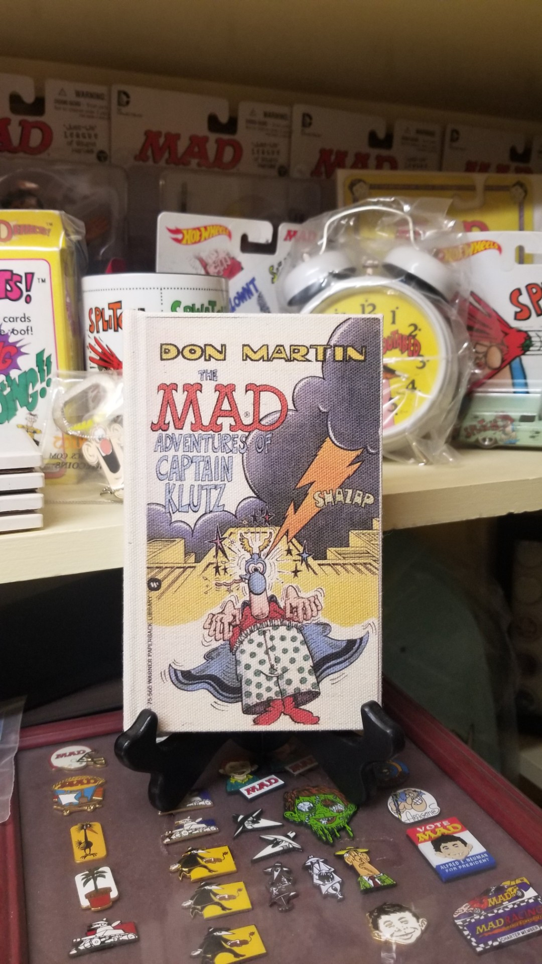 HARDCOVER!!! Don Martin The MAD Adventures of Captain Klutz - Warner ...