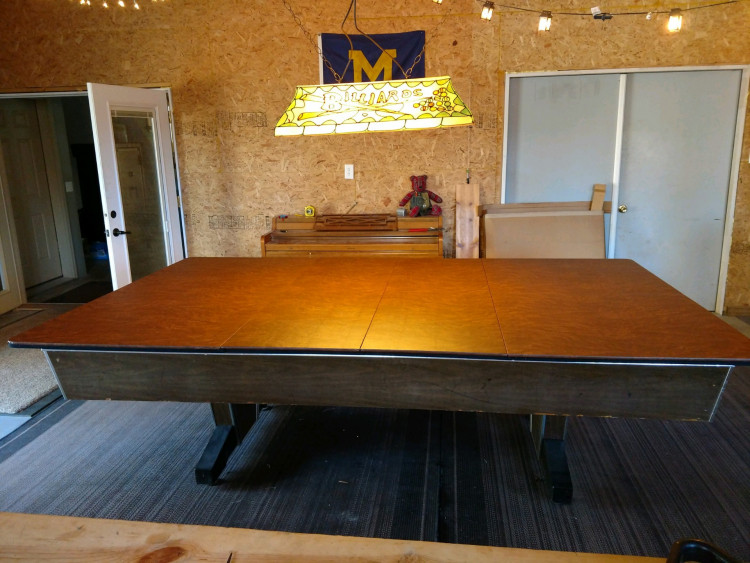 Billiard Table Hard Top Cover - Pool Table Dining Conversion