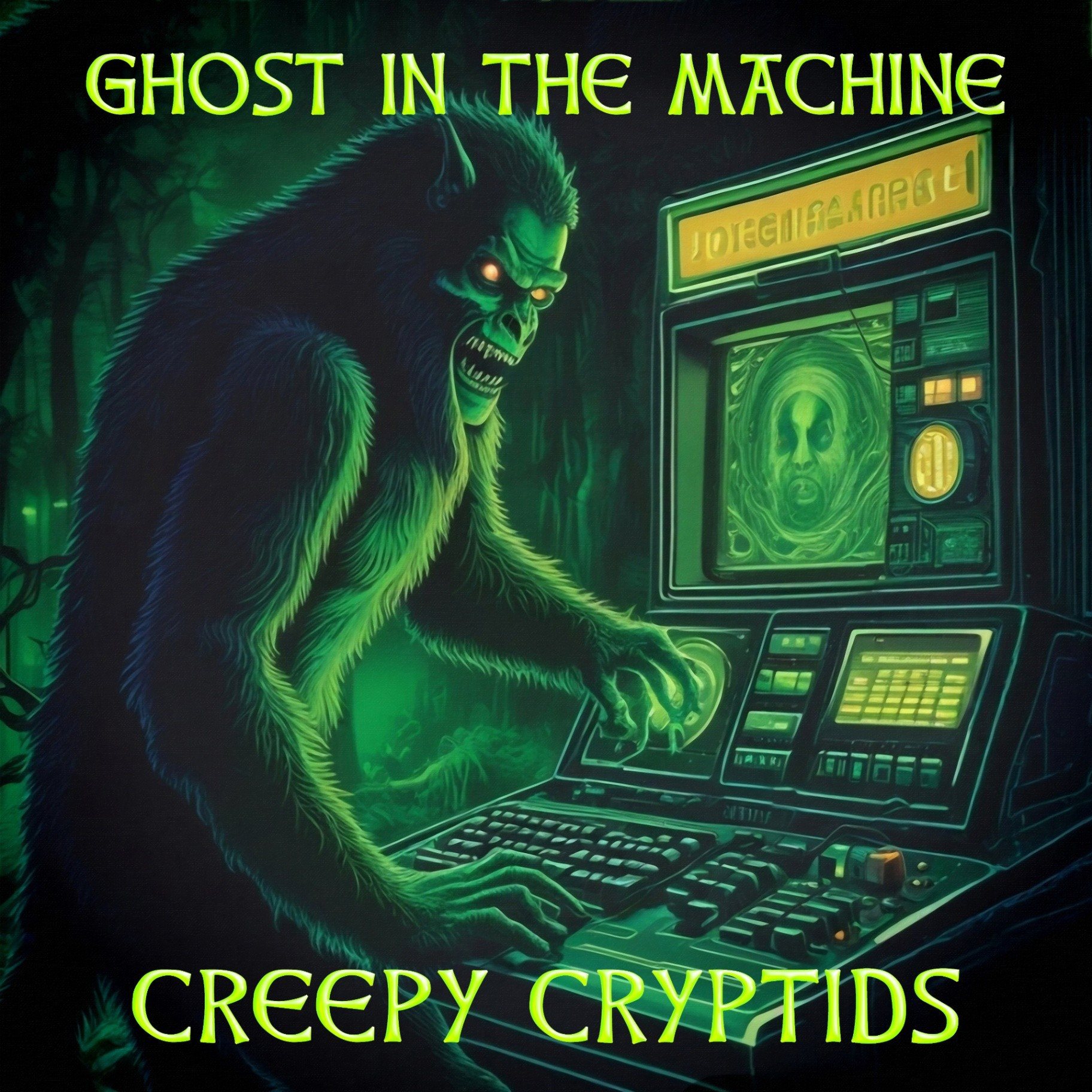 GHOST IN THE MACHINE, CREEPY CRYPTIDS