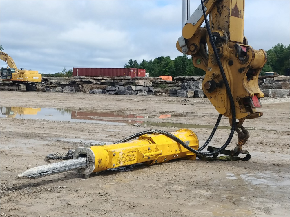 Darda Rock Splitter | Darda C20 | Hydraulic Rock Splitters