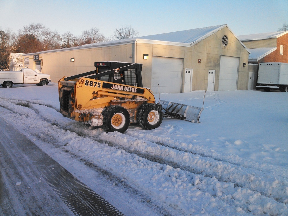 Ploughing Snow