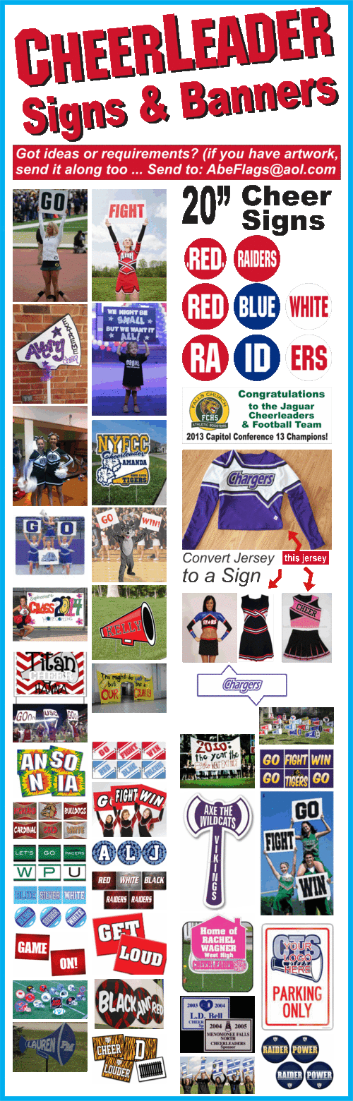 Cheerleading Signs